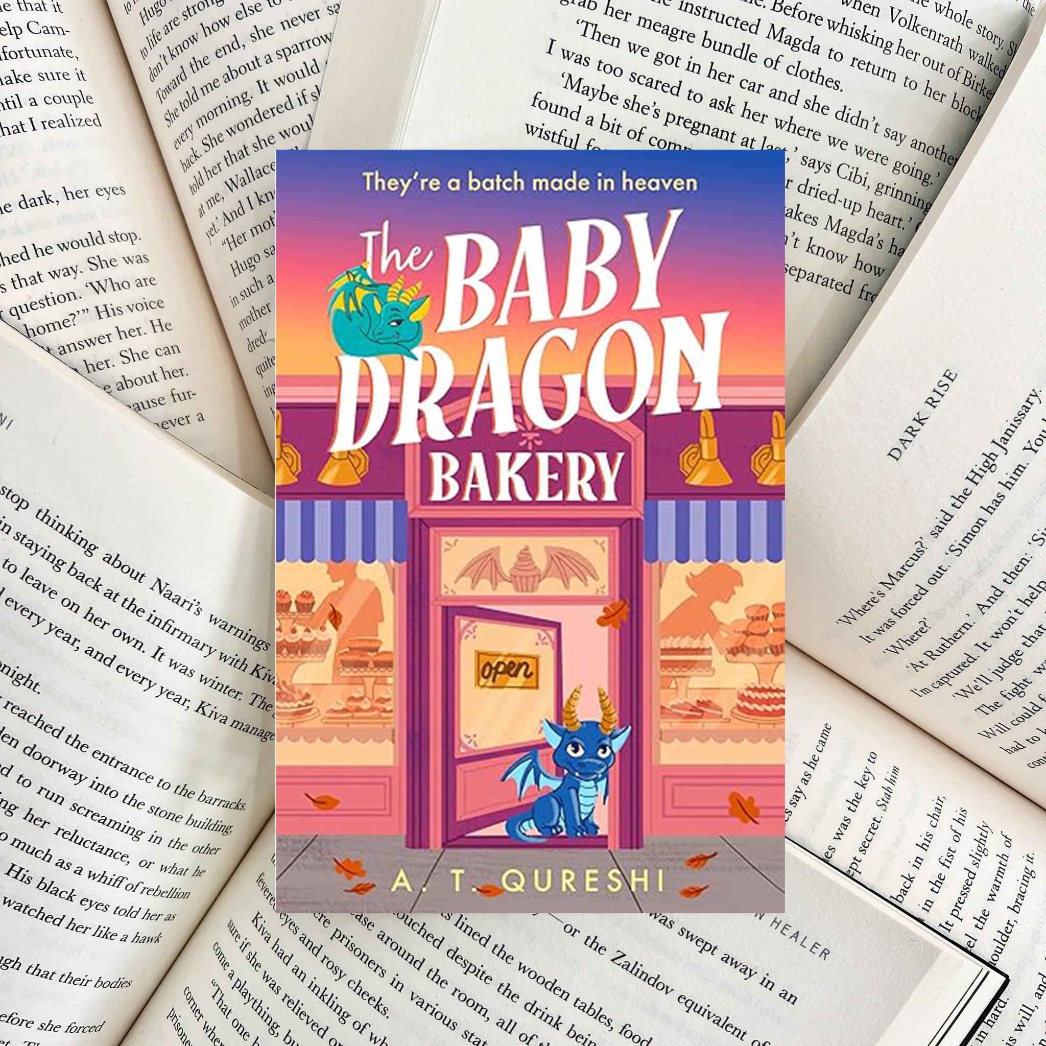 The Baby Dragon Bakery – A.T. Qureshi | Cozy Fantasy Romance – The ...